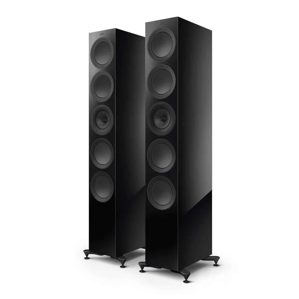 Caixa torre KEF R11 Meta Black Gloss – par – HT Click