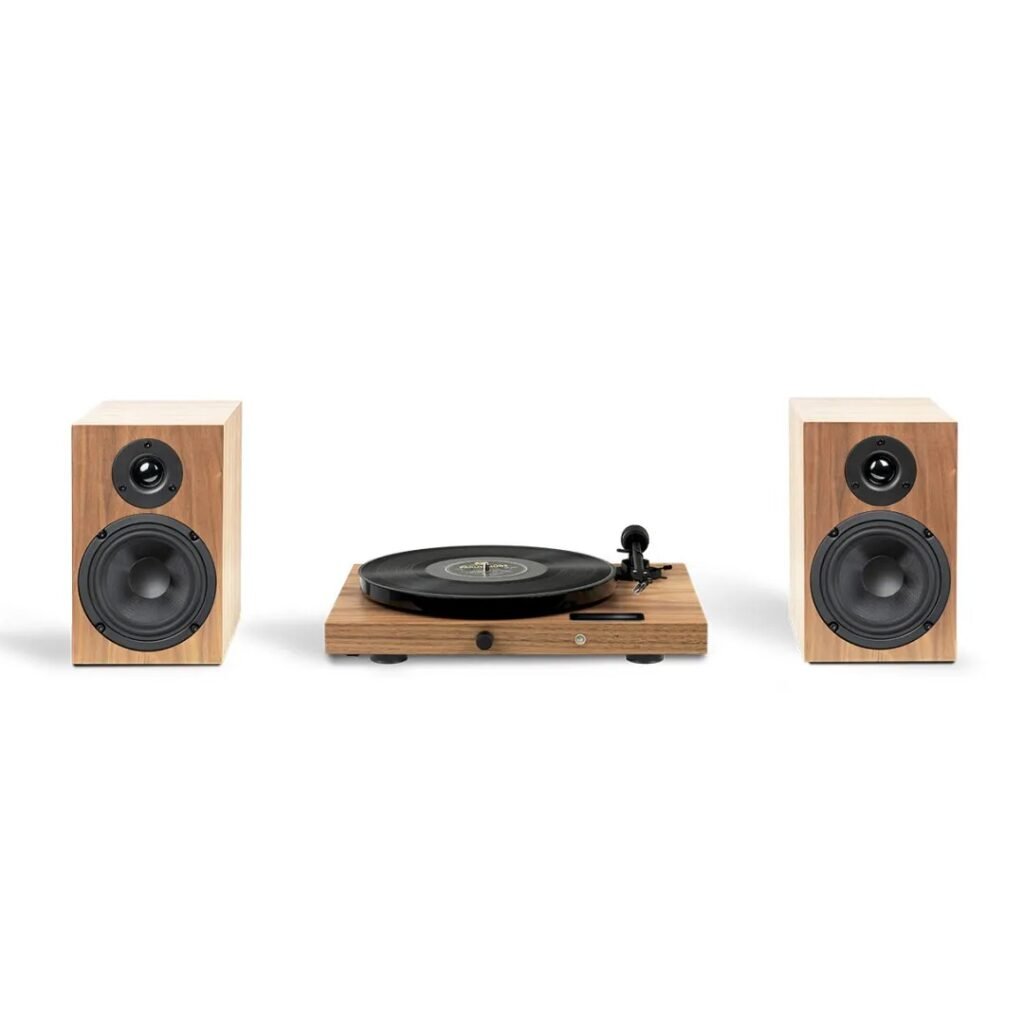 Sistema estéreo Pro-ject Juke Box E1 HiFi Set - Walnut | HTClick